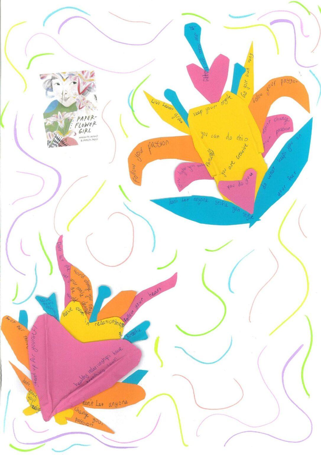 Paper Flower Girl Cbca Sun Project Shadow Judging